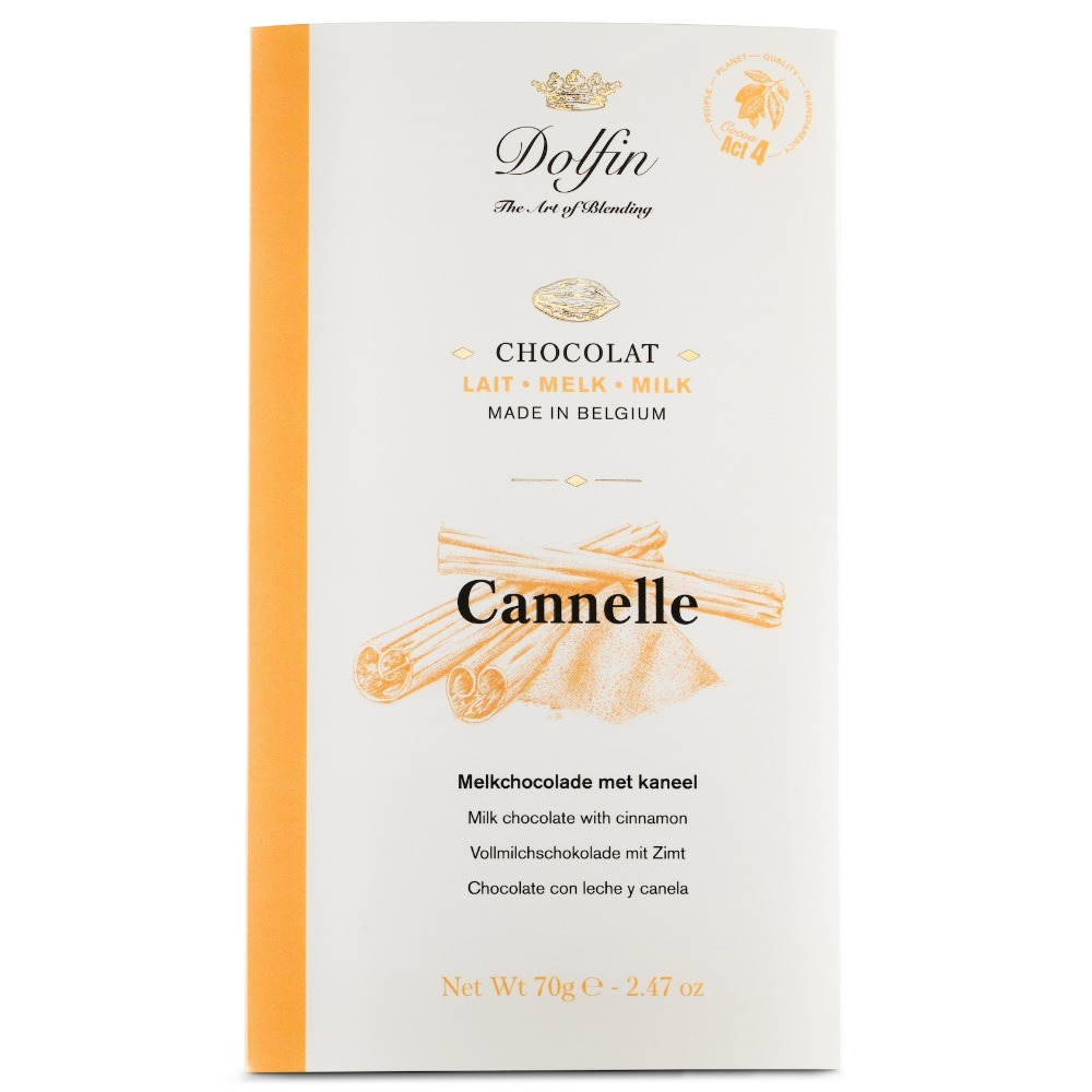 Melkchocolade Met Kaneel Kopen – Dolfin | Delicatessen-Winkel.com